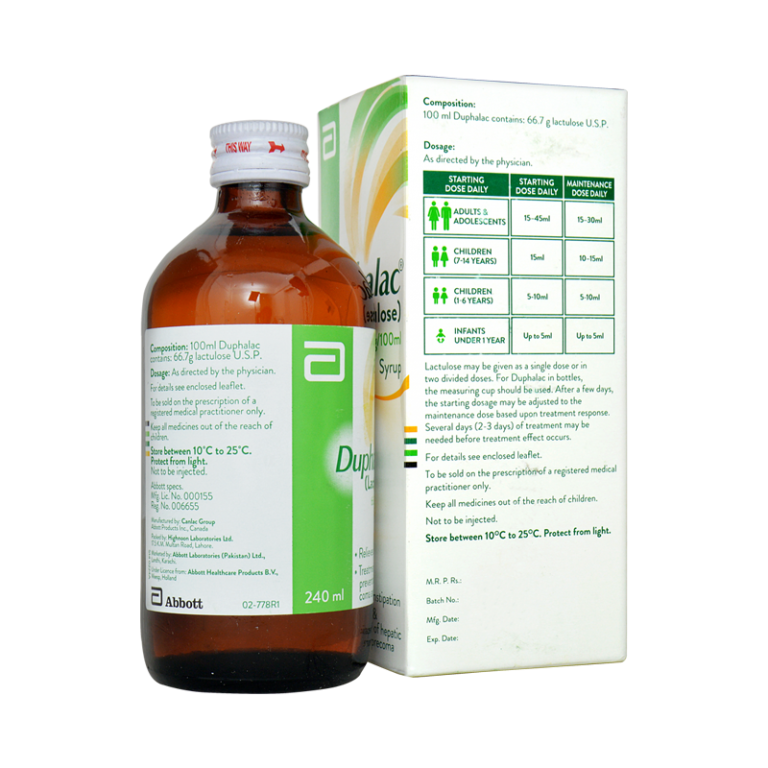 DUPHALAC 240ML SYP - Pack Size X 1 - Khalid Pharmacy | Online Pharmacy ...