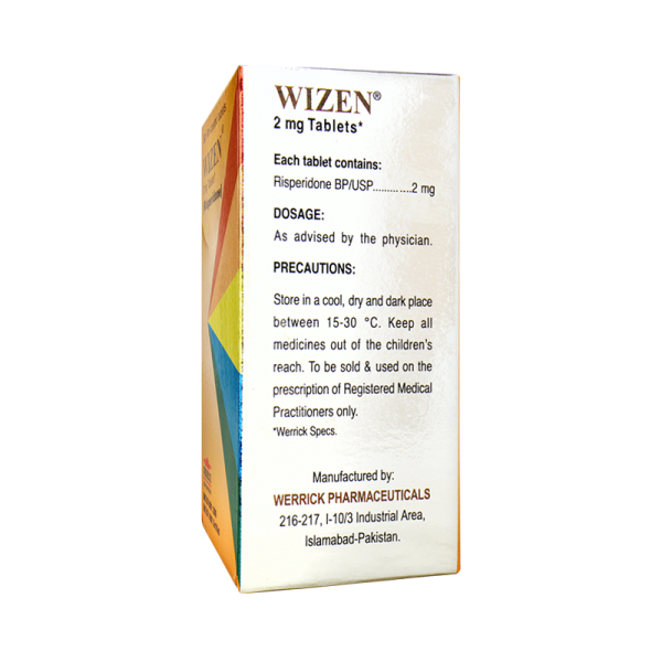 WIZEN 2MG TAB - Pack Size X 50 - Khalid Pharmacy | Online Pharmacy in ...