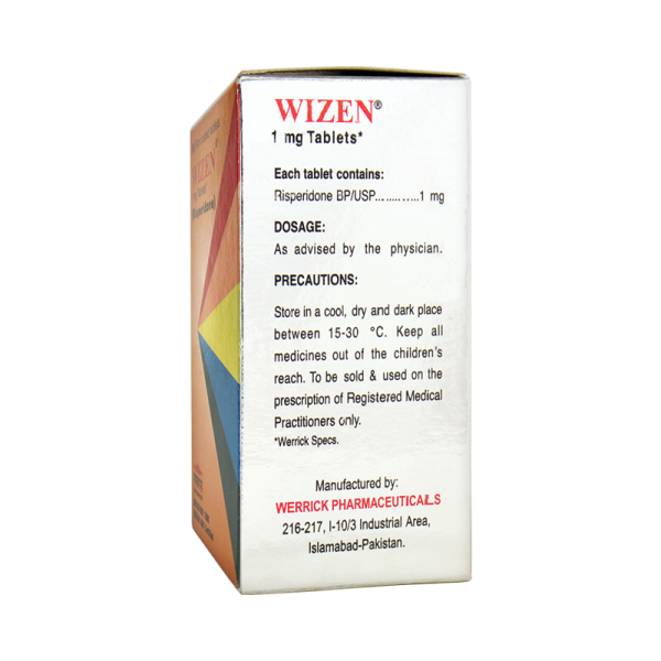 WIZEN 1MG TAB - Pack Size X 50 - Khalid Pharmacy | Online Pharmacy in ...