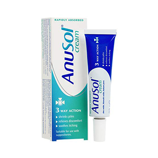 ANUSOL CREAM - Pack Size X 1 - Khalid Pharmacy | Online Pharmacy in ...