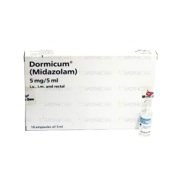 DORMICUM 5MG 5ML INJ - Pack Size X 10 - Khalid Pharmacy | Online ...