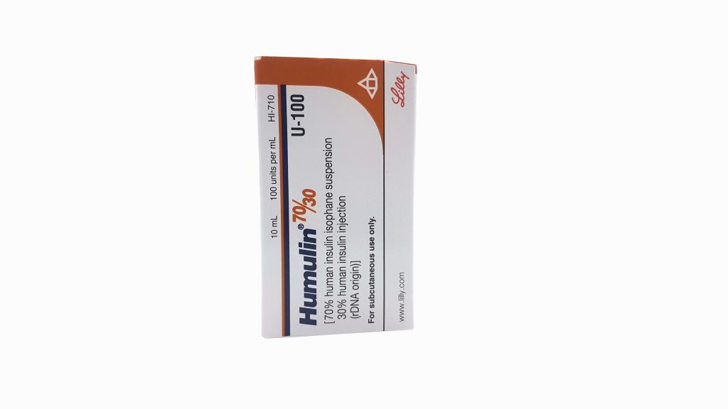 HUMULIN 30/70 100U 10ML INJ - Pack Size X 1 - Khalid Pharmacy | Online ...