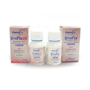 EVOFIX 100MG/30ML SUSP - Pack Size X 1 - Khalid Pharmacy | Online Pharmacy in Lahore, Pakistan