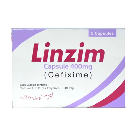 LINZIM 400MG CAP - Pack Size X 5 - Khalid Pharmacy | Online Pharmacy in ...