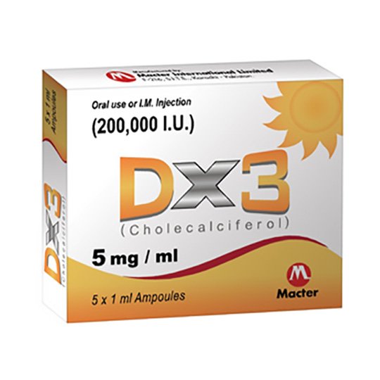 DX3 200000IU - Pack Size X 1 - Khalid Pharmacy | Online Pharmacy in ...