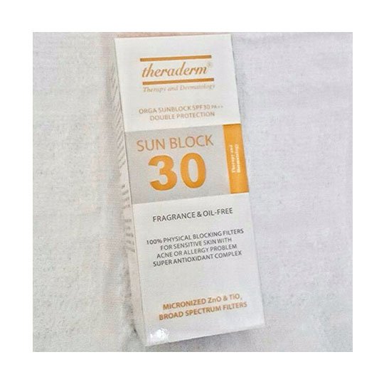 THERADERM SUN BLOCK 30 - Pack Size X 1 - Khalid Pharmacy | Online ...