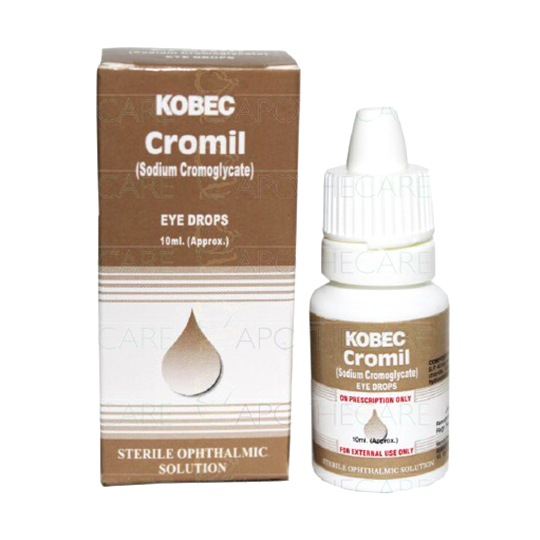 CROMIL EYE DROPS 10ML - Pack Size X 1 - Khalid Pharmacy | Online ...
