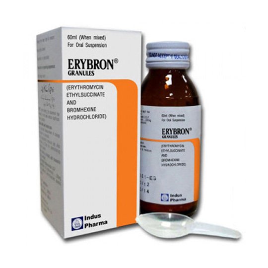 ERYBRON GRANULES 60ML - Pack Size X 1 - Khalid Pharmacy | Online ...