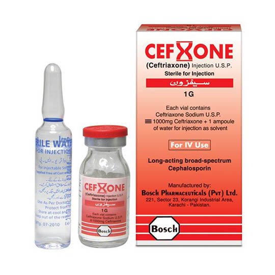 CEXZONE 1GM INJ - Pack Size X 1 - Khalid Pharmacy | Online Pharmacy in ...