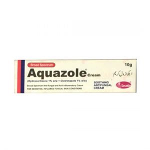 AQUAZOLE 10GM CREAM - Pack Size X 1 - Khalid Pharmacy | Online Pharmacy ...
