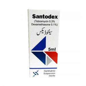 SANTODEX EYE DROPS - Pack Size X 1 - Khalid Pharmacy | Online Pharmacy ...