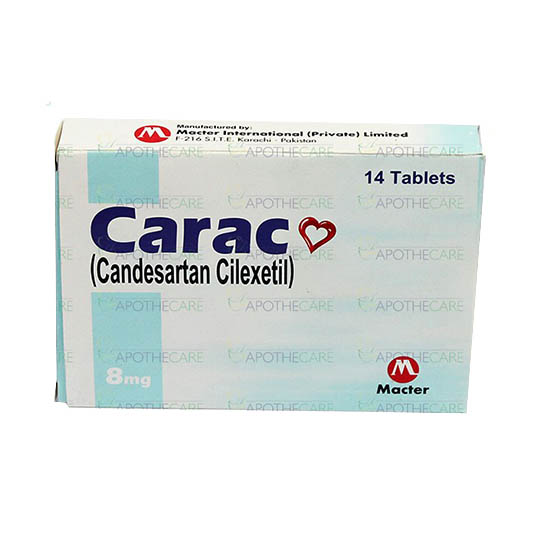 CARAC 8MG TAB - Pack Size X 14 - Khalid Pharmacy | Online Pharmacy in ...