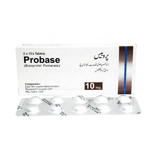 PROBASE 10MG TAB - Pack Size X 20 - Khalid Pharmacy | Online Pharmacy ...
