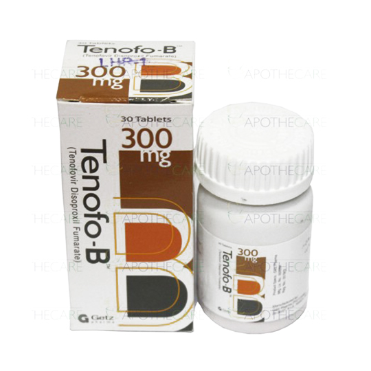 TENOFO-B 300MG TAB - Pack Size X 1 - Khalid Pharmacy | Online Pharmacy ...